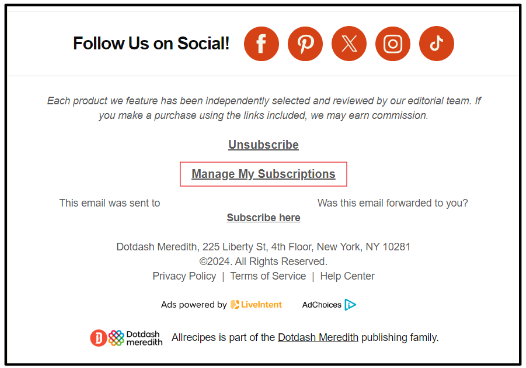 Newsletters and Email Preferences – People Inc. Customer Support